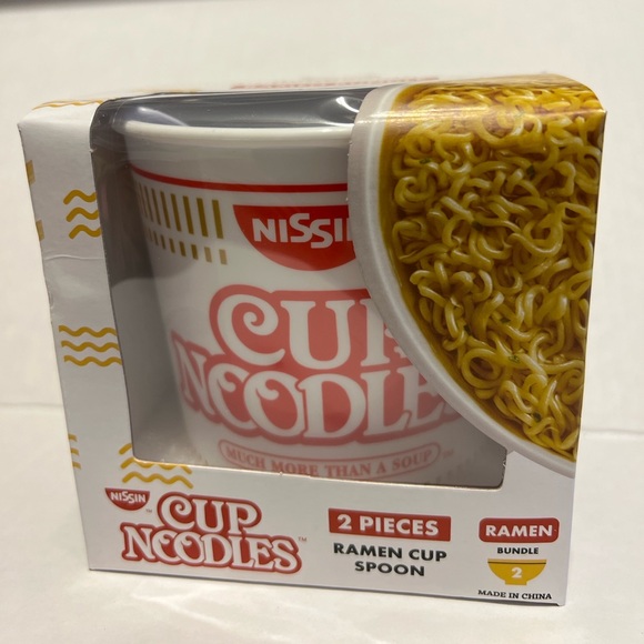 nissin | Dining | Nissin Cup Noodles Ramen Cup Spoon Set 2piece Bundle ...